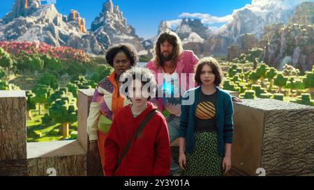 Danielle Brooks and Emma Myers at the "A Minecraft Movie" world film ...