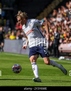 Coventry City's Jack Rudoni in the away stand during the Sky Bet ...