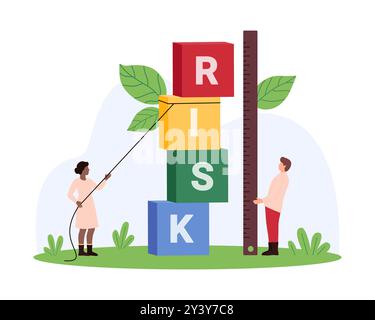 Colorful cartoon control management system infographic poster. CMS icon ...