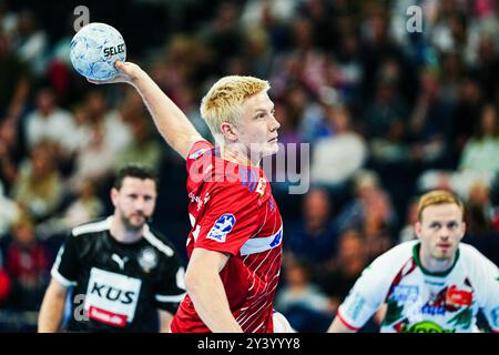 7 Meter Wurf/Tor Frederik Bo Andersen (Handball Sport Verein Hamburg ...
