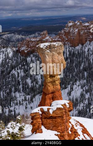 The Hunter Bryce Canyon Utah from Agua Canyon Viewpoint Stock Photo - Alamy