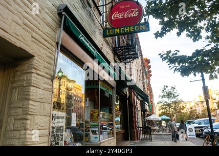 Hoboken, New Jersey, USA, Wide Angle Views, Street Scenes, Suburbs, Old ...