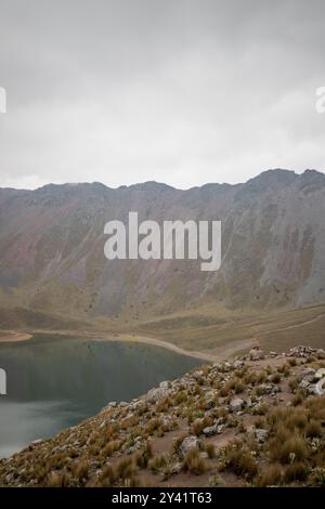 Laguna del Sol ️ in the Nevado de Toluca, a national park located on a ...