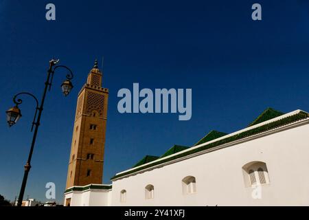 The nouvelle ville of Rabat, modern neighborhood with colonial ...