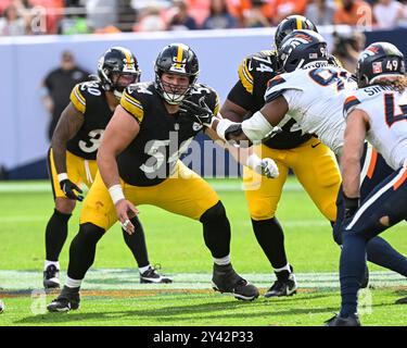 Pittsburgh Steelers center Zach Frazier (54) walks to the practice ...