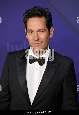 Paul Rudd arrives at the 76th Primetime Emmy Awards on Sunday, Sept. 15 ...
