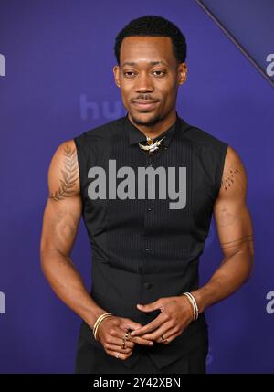 Tyler James Williams arrives at the 76th Emmy Awards performers nominee ...