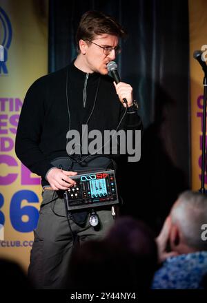 Dru Cripps at British Comedian of the Year heat 4, Southend-on-Sea ...