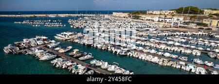 Italy, Otranto, leisure boats in harbour Stock Photo - Alamy