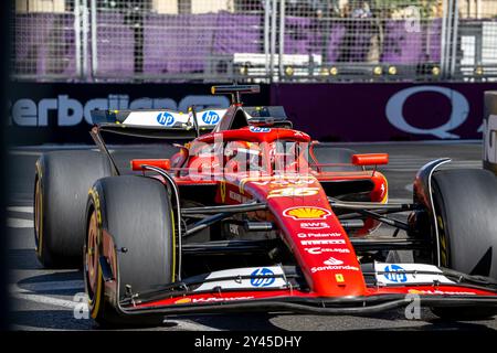 BAKU CITY CIRCUIT, AZERBAIJAN - SEPTEMBER 19: Gabriel Bortoleto, Stake F1 Team C45 from Brazil ...