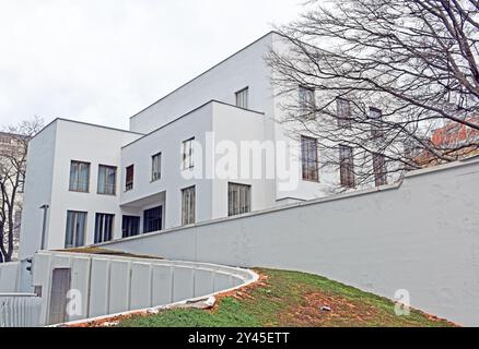 The Wittgenstein House Vienna, completed 1928, Modernist style, white ...