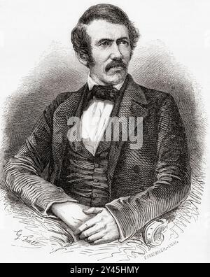 David Livingstone, 1813 - 1873, a Scottish missionary and explorer in ...