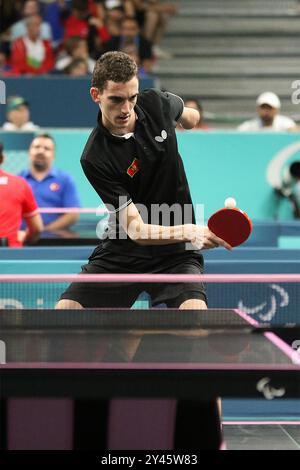 Filip RADOVIC of Montenegro in the Para Table Tennis - Men's Singles ...