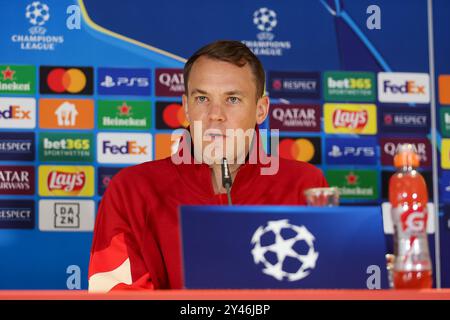 Fussball UEFA Champions League Pressekonferenz FC Bayern Muenchen am 08 ...