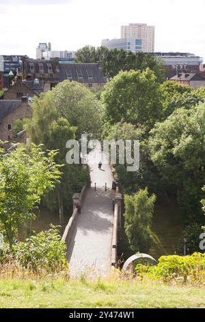 Views of Glasgow from The Glasgow Necropolis at Cathedral Square in ...