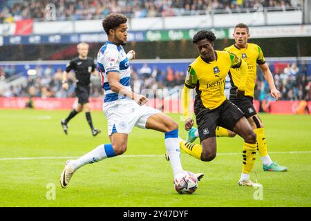 Queens Park Rangers' Jonathan Varane in action during the Sky Bet ...