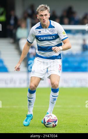 Queens Park Rangers' Jimmy Dunne salutes the fans following the Sky Bet ...