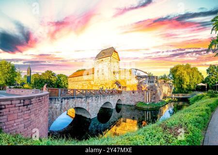 historic bad vilbel hesse germany Stock Photo - Alamy