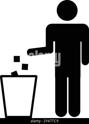 Recycle Bin Sign, Recycling Symbol Stock Vector Image & Art - Alamy