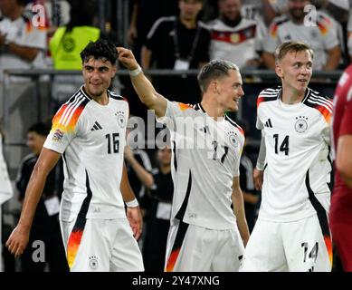 from left Florian Wirtz (Germany), Karin Wirtz (mother of Florian Wirtz ...