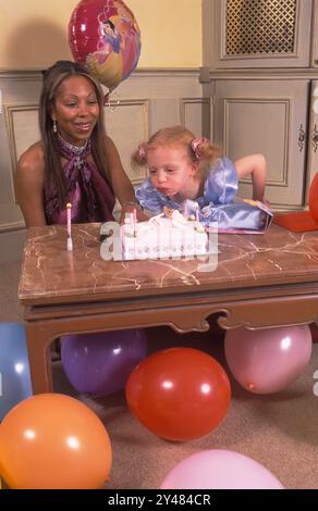 Anna Ermakova celebrates her 4th birthday party in London England ...