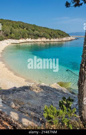 Amazing view of Emplisi Fiskardo Beach, Cephalonia, Ionian Islands ...