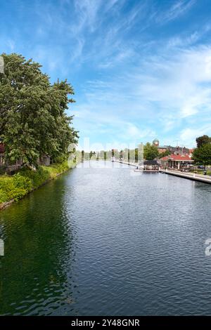 Salaberry-de-Valleyfield Quebec Canada shown on a road map or Geography ...