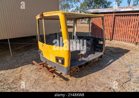Old sydney monorail car Wowan, queensland, australia Stock Photo - Alamy