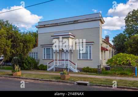 The old NAB bank building in Jandowae, near Theodore, queensland ...
