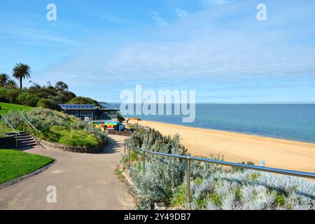 Sandringham Beach, Sandringham, Melbourne, Victoria, Australia Stock ...