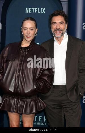 Chloe Sevigny, left, and Javier Bardem, cast members in "Monsters: The ...