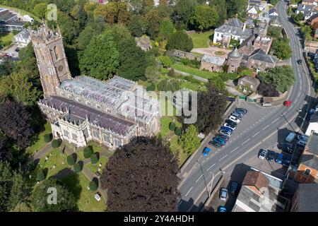 St Peter's Church looks magnificent in the warm Autumn sunshine in ...