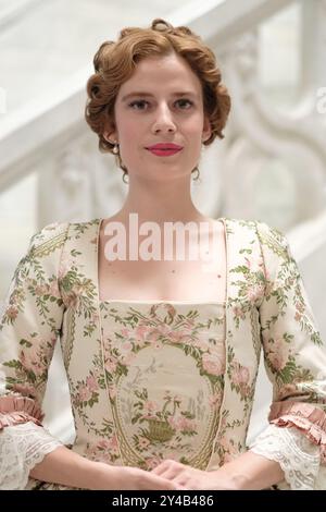 The actress Rocío Suárez de Puga during the photocall premier of the TV ...