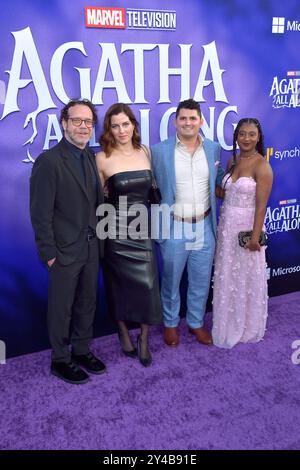 Christophe Beck und Michael Paraskevas mit Begleitung beim Launch Event ...