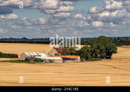 Whiston Slade Farm between Denton and Whiston in Northamptonshire ...