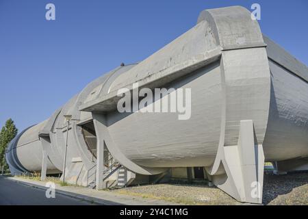 Buildings in the Aerodynamic Park, Berlin-Adlershof science centre ...