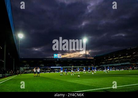Clouds form over Matrade Loftus Road Stadium prior to the Carabao Cup ...