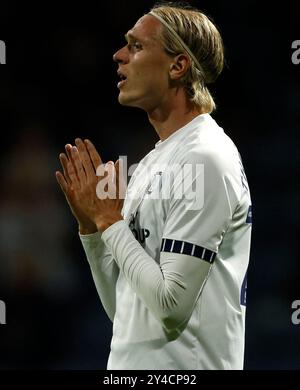 Preston North End's Stefan Teitur Thordarson during the Sky Bet ...