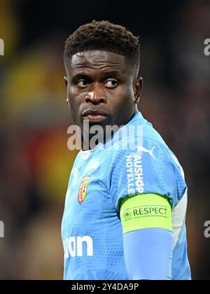 Lens goalkeeper Brice Samba during the French championship Ligue 1 ...