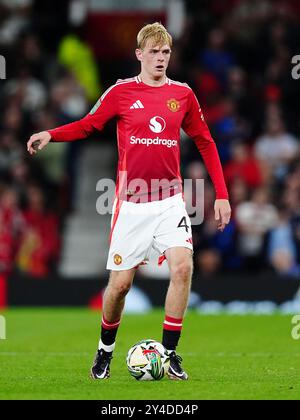 Manchester United's Toby Collyer during the English Premier League ...