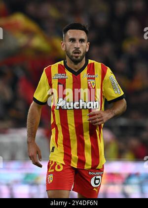 Adrien Thomasson of Lens during the French championship Ligue 1 ...