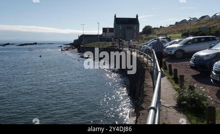 Cellardyke Tidal Pool Anstruther Fife Stock Photo - Alamy
