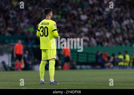 30 Lucas CHEVALIER (losc) during the Ligue 1 McDonald's match between Lille and Montpellier at ...