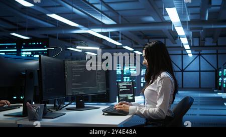 Data center network engineer designing, implementing and managing ...