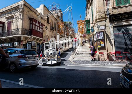 Island of Gozo capital city of Vioctoria Stock Photo - Alamy