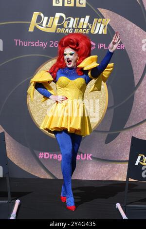 Charra Tea joins cast members for the new series of RuPaul's Drag Race ...