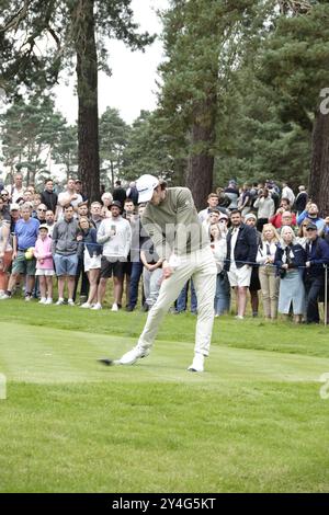 Gareth Bale during a Pro-AM round ahead of the 2025 BMW PGA ...