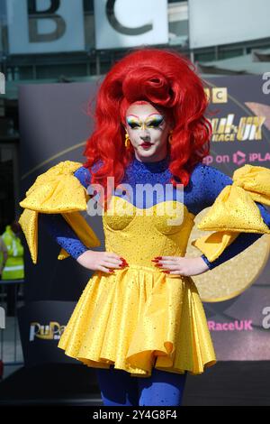 Charra Tea joins cast members for the new series of RuPaul's Drag Race ...