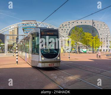 Tram Track in Rotterdam, Holland, Netherlands Stock Photo - Alamy