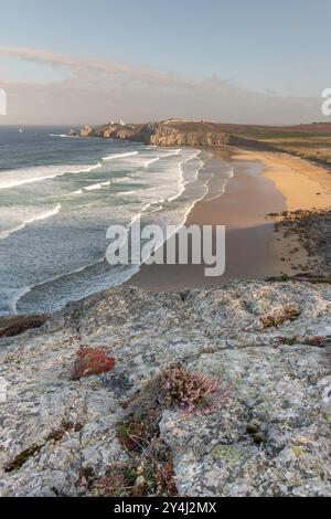Pen Hat Beach on the Iroise Sea.Camaret, Crozon, Finistere, Brittany ...